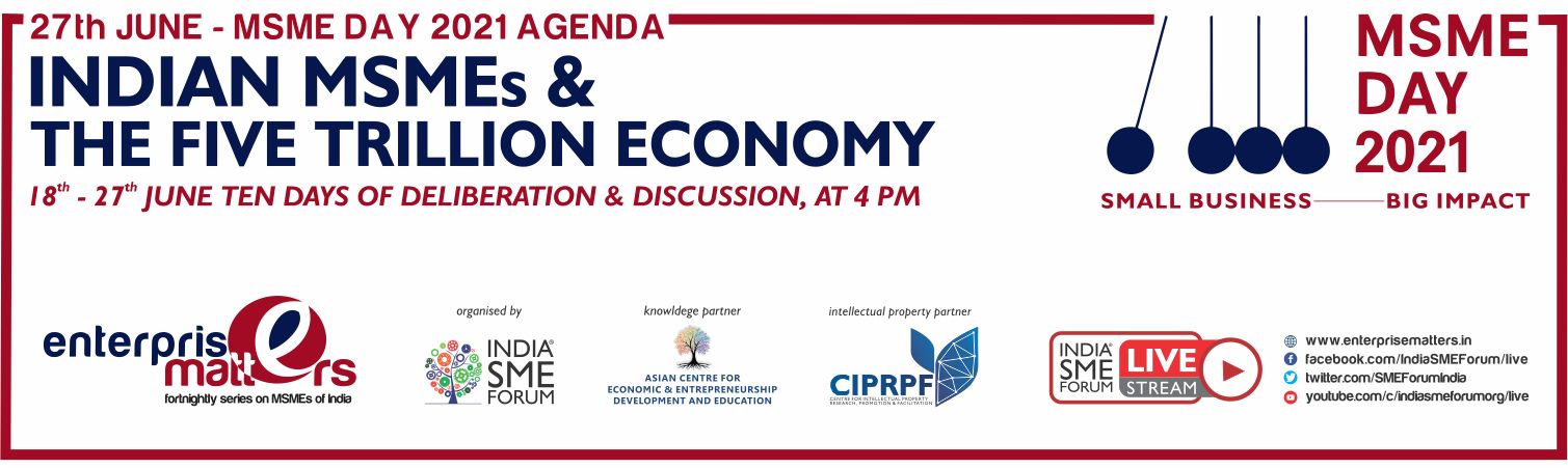 India SME Forum, Micro Small Medium Enterprises, Small & Medium ...